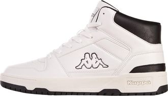 Kappa CODA MID Unisex Sneaker, Weiß, 41 EU