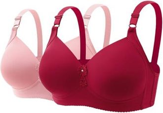 Generic Ma commande Force de soutien pour femmes, bretelles r&eacute;glables, couverture compl&egrave;te, soutien-gorge confortable sans armature, soutien-gorge sans armatu