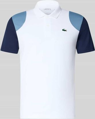Lacoste Sport Regular Fit Sport-T-Shirt im Colorblock-Design