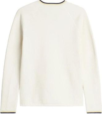 adidas Recycled Polyester Ribbed Sweater - White