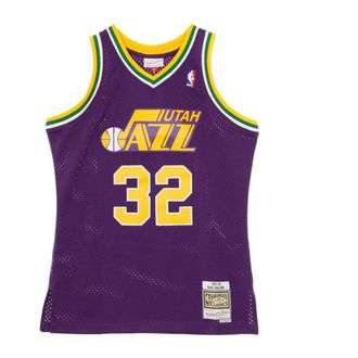Mitchell & Ness Vintage Karl Malone Basketball Tank Top - - Sport - Herren - Lila - S