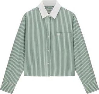 Guess Chemise courte &agrave; carreaux en coton