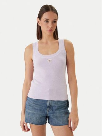 Calvin Klein Jeans Top LV047F355G Rosa Slim Fit