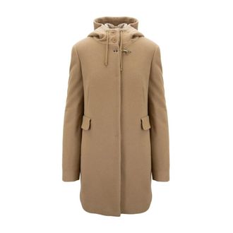 Fay Einreihiger Mantel - - Coats - Damen - Braun - L