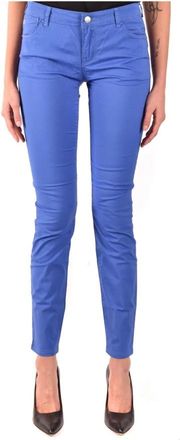 Emporio Armani Femme, Pantalons, Bleu, Taille: W26 Pantalon Coupe Slim