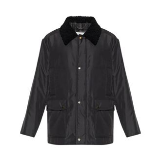 Maison Margiela Jagdjacke mit Shearling-Kragen - - Jackets - Herren - Schwarzk - M