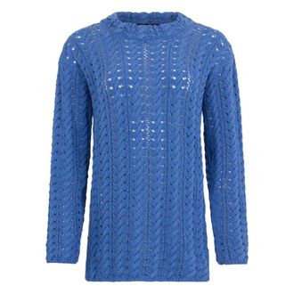 Moorer Damen, Strickwaren, Blau, XSGr&ouml;&szlig;e