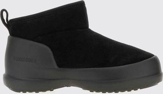 Moon Boot Mezzaluna Wildleder-Schneestiefel mit Shearling-Futter