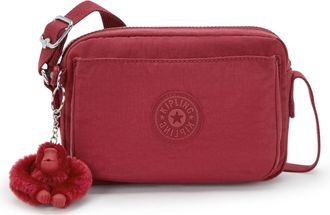Kipling ABANU, Kleine Umhängetasche, 7.5 x 80 x 38 cm, Funky Red (ROT)