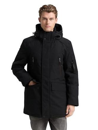 Tom Tailor 1047040 Parka, 29999-Black, XL Hommes