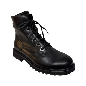 Durea 9838 H 185 Schn&uuml;rstiefel - - Shoes - Damen - Schwarzk - 40 EU