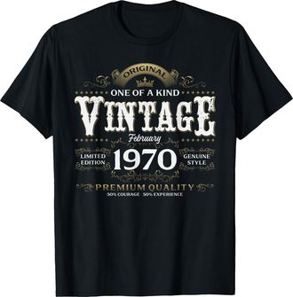 Generic 56. Geburtstag Februar 1970 Vintage Edition T-Shirt