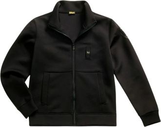 Blauer Homme, Sweatshirts et sweats &agrave; capuche, Noir, Taille: M Halborn High-neck Neoprene SweaT-shirt