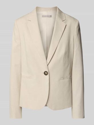 Christian Berg Regular Fit Blazer aus Baumwoll-Mix mit Leinen-Anteil