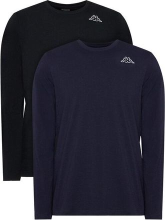 Kappa Langarmshirt-Set Saro 37216LW Bunt Regular Fit