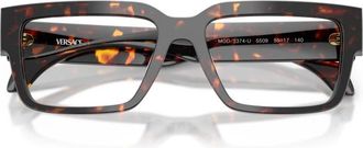 Versace Femme, Accessoires, Brun, Taille: 55 MM Ve3374U Optical Frame