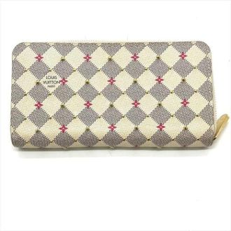 Louis Vuitton Pre-owned Stoff Portemonnaie - - Pre-owned - Damen - Wei&szlig; - ONE SIZE