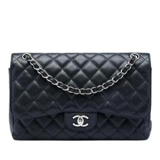 Chanel Pre-owned Vintage Double Flap Schultertasche - - Pre-owned - Damen - Schwarzk - ONE SIZE