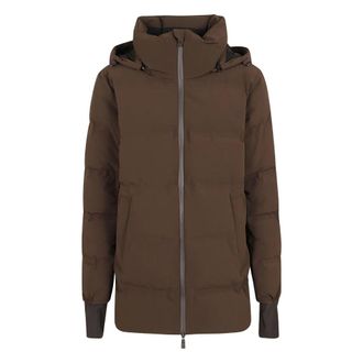 Herno Femme, Vestes, Brun, Taille: 36 FR Piumino Medio Impact