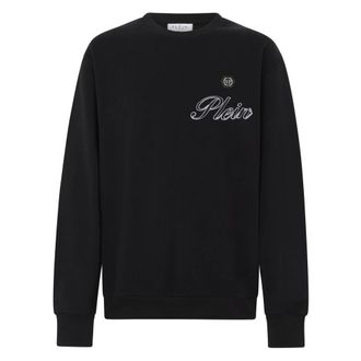 Philipp Plein Rundhals-Sweatshirt Signature - - Sweatshirts & Hoodies - Herren - Schwarzk - M
