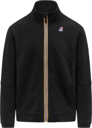 K-Way Homme, Sweatshirts et sweats &agrave; capuche, Noir, Taille: M SweaT-shirt zipp&eacute; &agrave; col montant Pepin