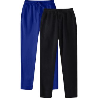 Generic Hose Herren - Herren Freizeithose L&auml;ssige Jogginghose Mit Schn&uuml;rbund Seitentasche Bequeme Sportliche Alltagshose Baumwollmaterial 2St&uuml;cke