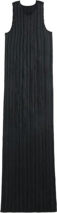 Issey Miyake Femme, Robes, Noir, Taille: 44 FR Maxi Dress