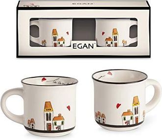 Egan Tasse, Keramik, Elfenbein, S (Confezione da 1), 2