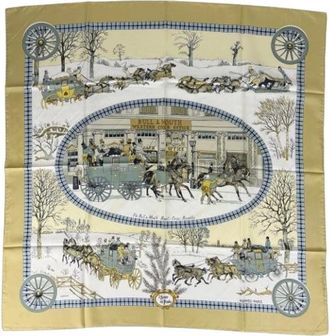 Herm&egrave;s Pre-owned Scarf - Femme - Pre-owned - Multicolore - Taille: ONE Size