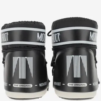 Moon Boot Mens Ankle Boots Icon Black Nylon Polyamide