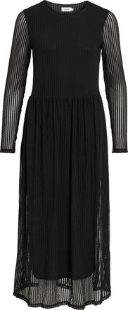 Vila Vitiona O-Neck L/S Midi Dress/R