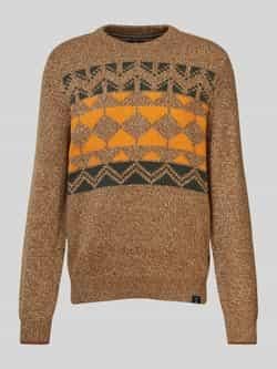 Lerros Strickpullover mit Rundhalsausschnitt