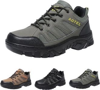Generic Chaussures de course pour homme - Chaussures de s&eacute;curit&eacute; antid&eacute;rapantes - Semelle plate - Chaussures de marche - Chaussures de camping - Confortables 