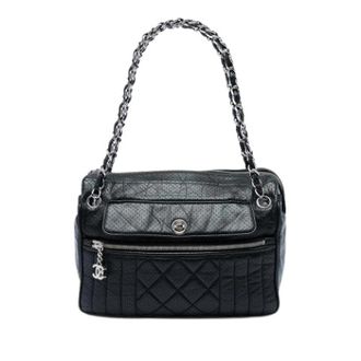 Chanel Pre-owned Perforated Shoulder Bag (Vintage) - - Pre-owned - Damen - Schwarzk - ONE SIZE