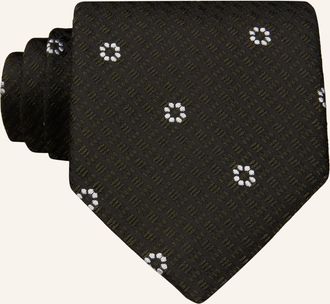 HUGO BOSS Krawatte gruen