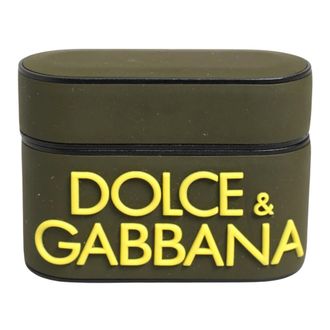 Dolce & Gabbana unisex, Accessoires, Vert, Taille: ONE Size AirPods Case