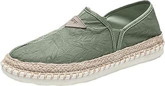 Generic Chaussures bateau pour homme extra larges - Chaussures de sport confortables et respirantes - En toile antid&eacute;rapante - Chaussures de marche tendance e