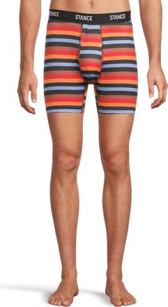 Stance Stacks Boxer Brief - Polyblend - Mid Support (Rot, Medium)