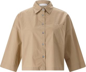 Roberto Collina Femme, Blouses et Chemises, Beige, Taille: 38 FR Chemises
