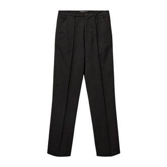 Blanche Elegante Schwarze Cigarette-Fit Hose - - Trousers - Herren - Schwarzk - W38