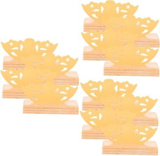 Cabilock 12 Stk faltbarer Fan-Ausstellungsständer Faltfächer Ausstellungsständer Handfächer Halterung Ornament-Präsentationsständer Ausstellungsständer für Sam