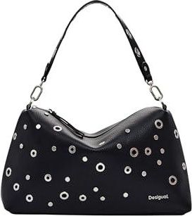Desigual Rebel Bergamo Shoulder Bag Black
