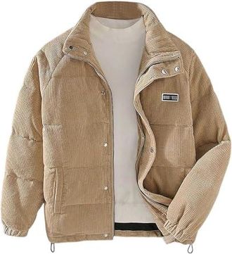 Generic Mode de Loisirs comme Remplacement de Veste sans Manches avec Fermeture &eacute;clair, Fonction Chaude Vacances ou Gilet dhiver pour Homme en Coton avec Amov