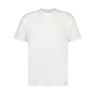 Givenchy Logo Baumwoll-T-Shirt - - Tops - Herren - Wei&szlig; - M