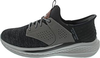 Skechers Mens Slade-Caster Sneaker, schwarz / grau, 7 Wide