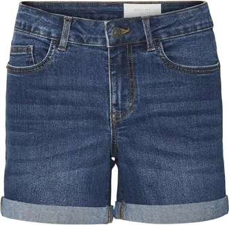 Noisy May Noisy may Damen Legere Jeans Shorts Kurze Denim Stretch Hose Leichte Casual Short Pants NMBE Lucy, Farben:Blau, Gr&ouml;&szlig;e:XS