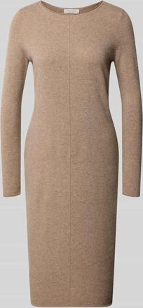 Christian Berg Slim Fit Kleid aus reinem Kaschmir in Strick-Optik