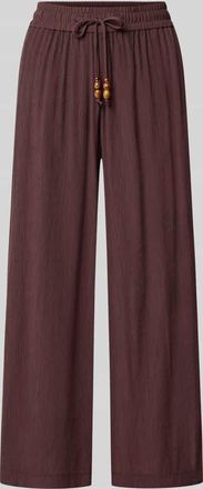 Zero Culotte aus Viskose-Mix mit Strukturmuster