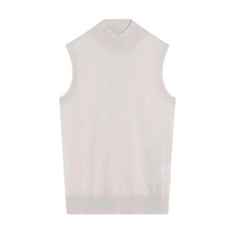 Max Mara Maglia Gilet - - Knitwear - Damen - Wei&szlig; - L