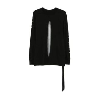 Rick Owens Rundhals-Strickware - - Knitwear - Herren - Schwarzk - L